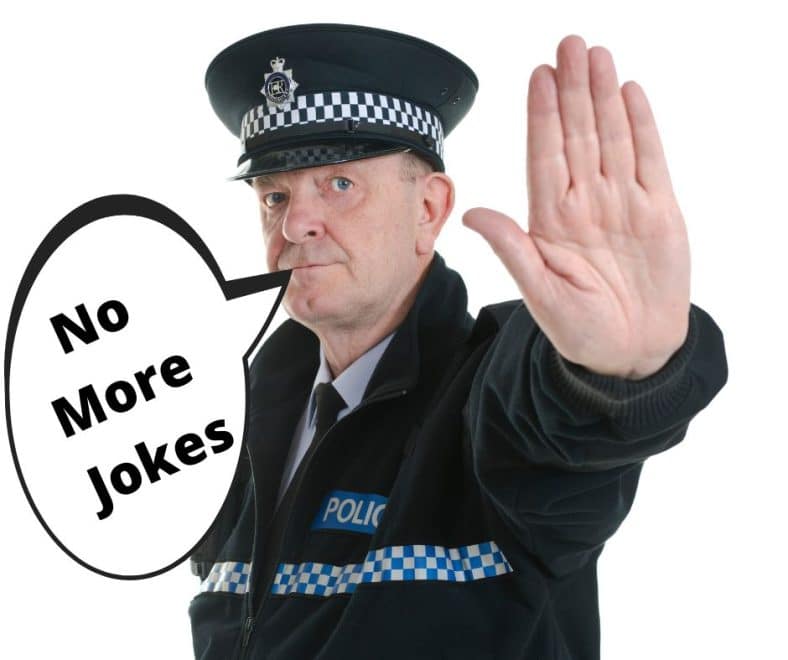 Police Jokes - Jokes that won't get you into trouble at work!