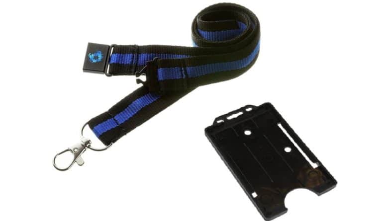 Thin Blue Line Lanyard - Police Discount Offers for October 2025