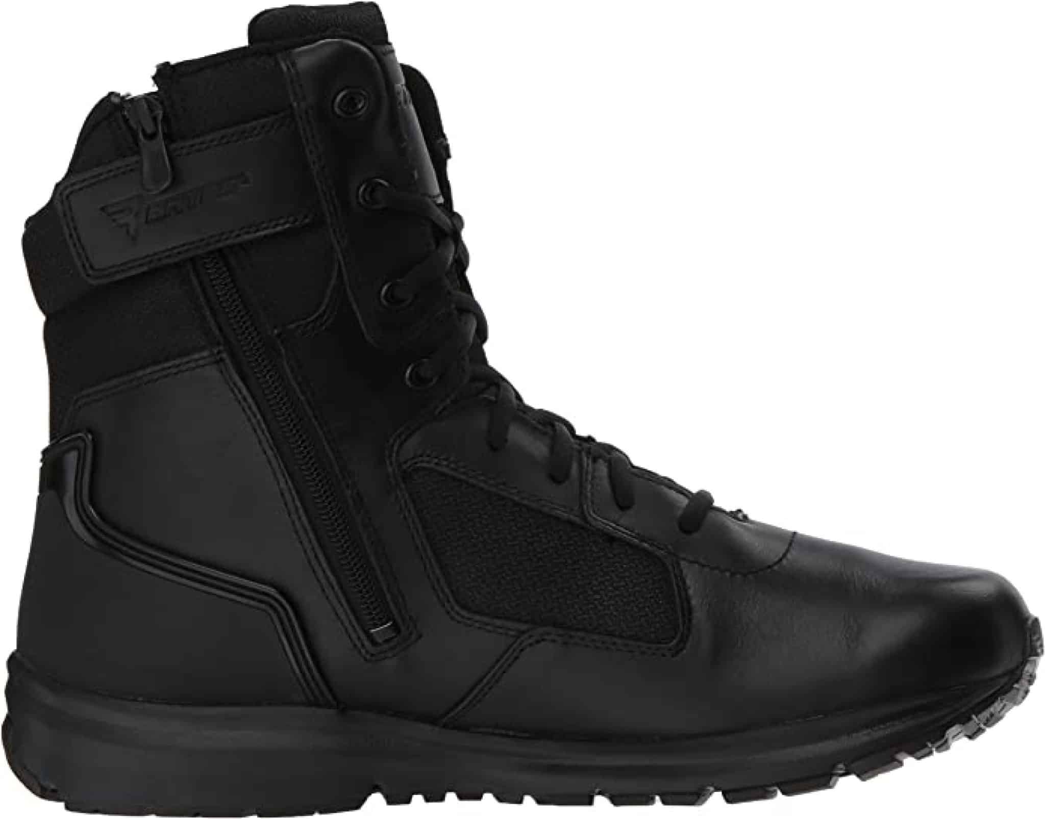 Bates Men's Raide 8" Hot Weather Side Zip Police and Tactical Boot